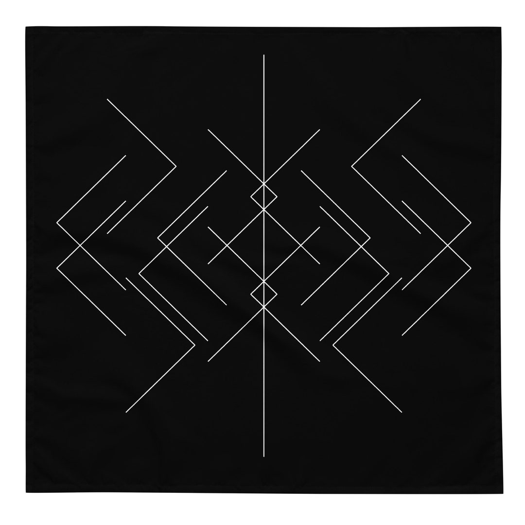 Ancestral Knowledge Bind Rune Casting Divination Cloth, Norse Pride ...