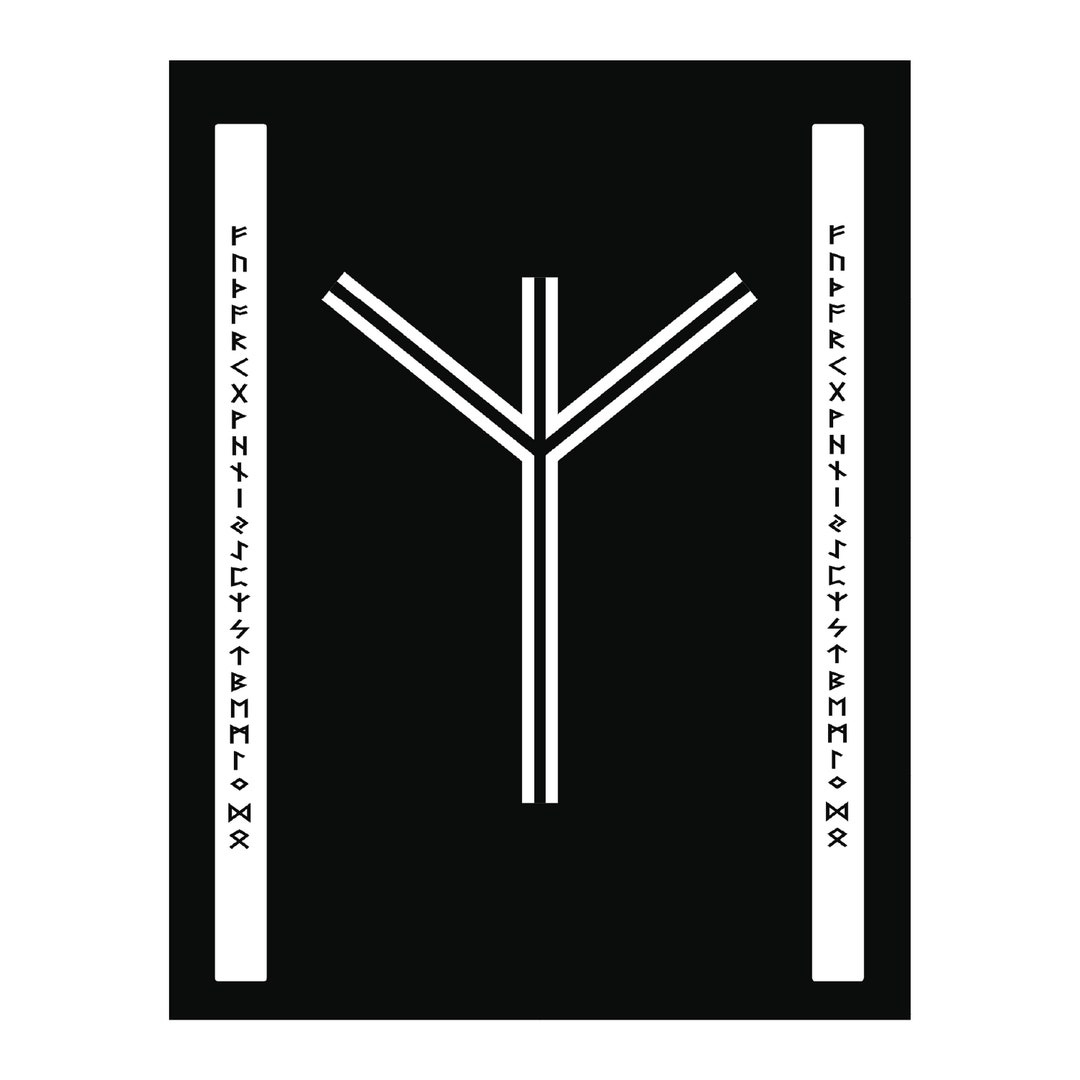 Printable Algiz Runes Poster Art Print, Digital Download, Ready to ...