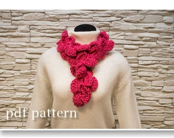 CROCHET PATTERN: Posh Pink Scarf - Etsy