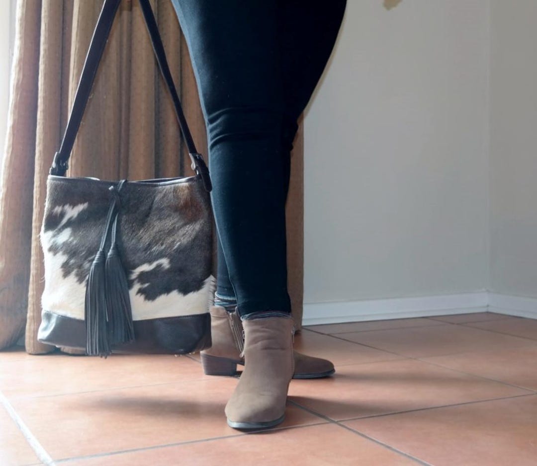 Authentic Nguni Hide Genuine Leather Handbag - Etsy