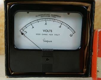 Volt meter | Etsy