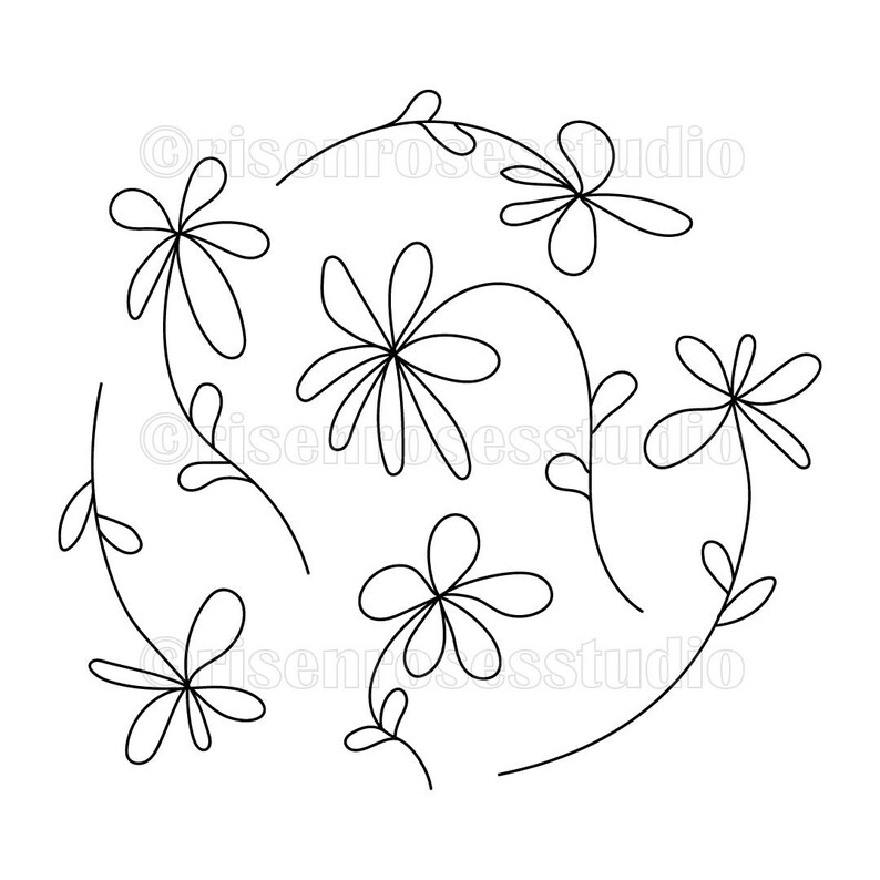 Daisy Doodle SVG, Daisy Doodle PNG, Daisy Clipart, Daisy Cut Files ...