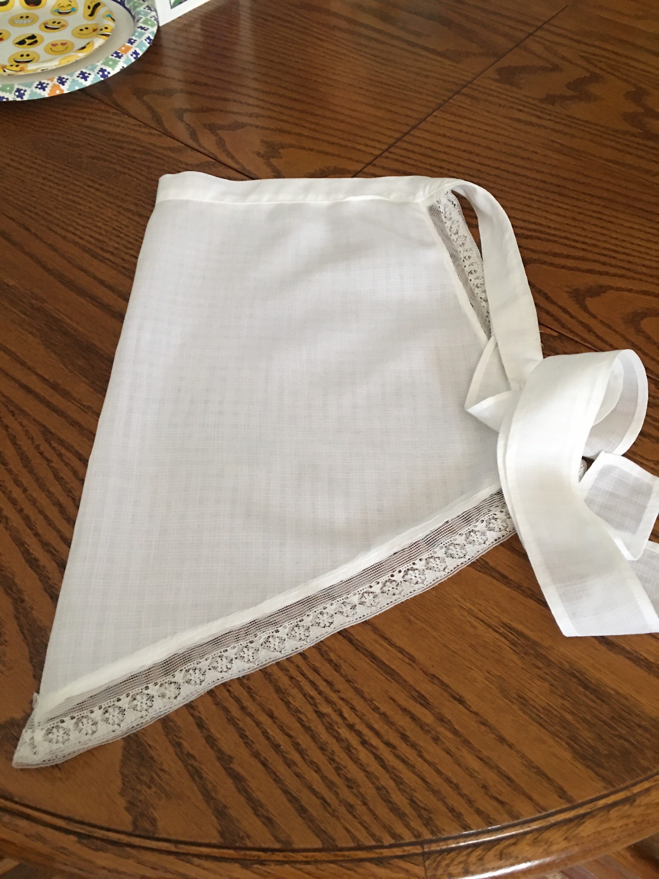 Pretty Antique/vintage DIMITY & LACE APRON circa 1940s - Etsy