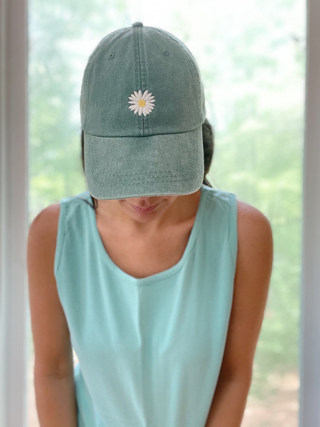 Embroidered Daisy Hat Monogrammed Daisy Hat Monogrammed - Etsy