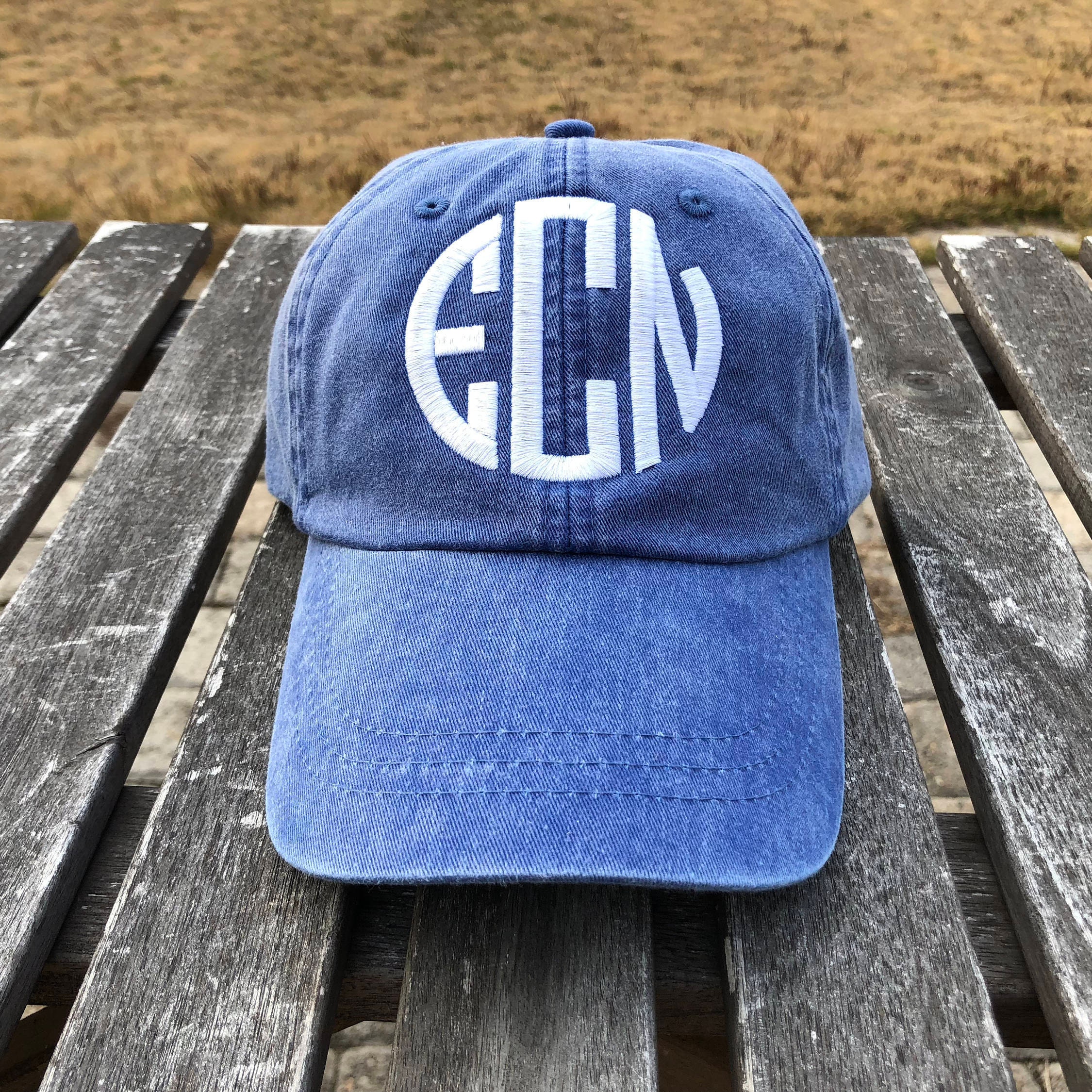Monogrammed hat Monogrammed baseball cap Monogrammed Cotton | Etsy