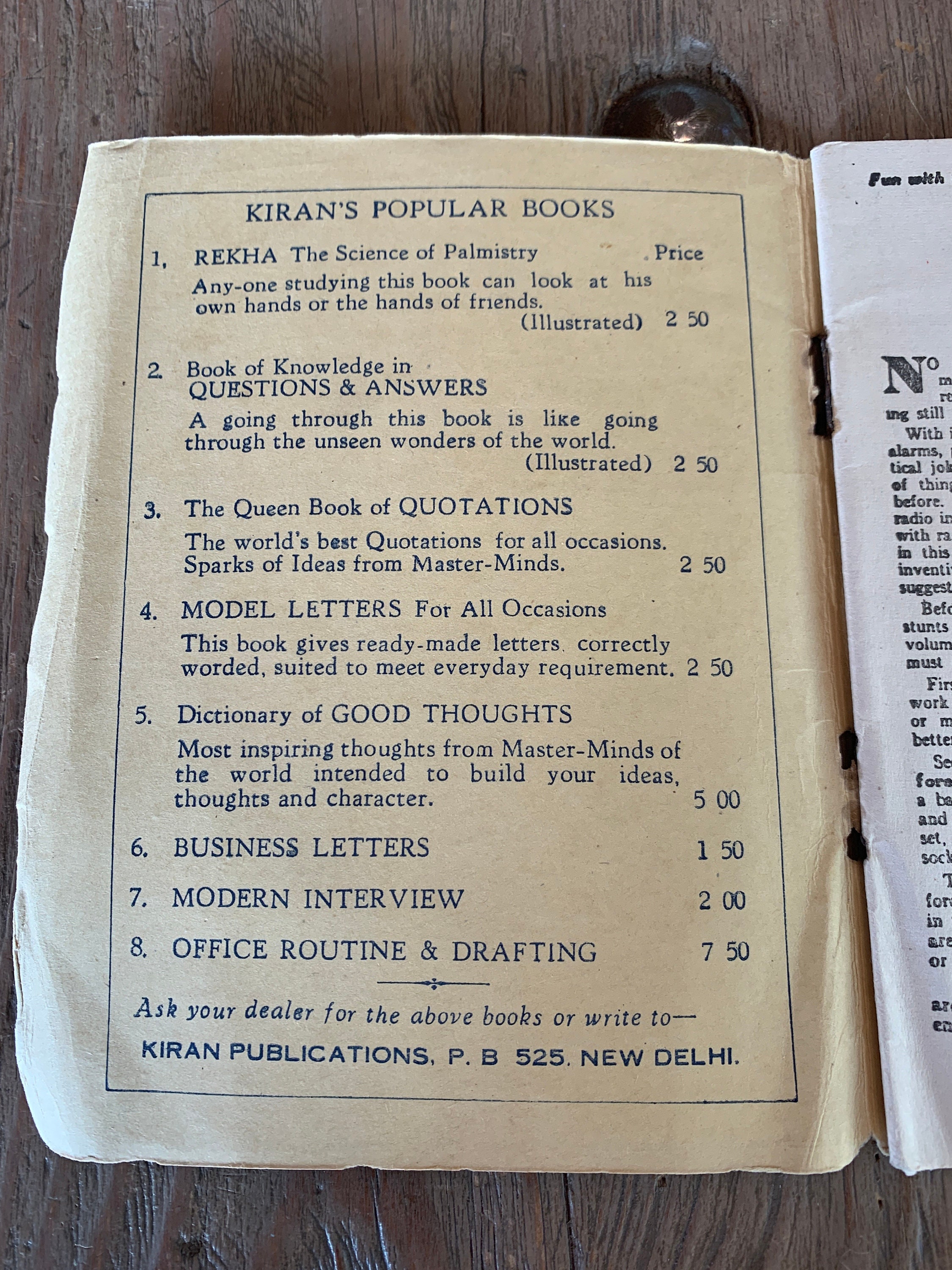 Vintage Paper Pamphlet 1930s Fun With Radio Indian Edition - Etsy