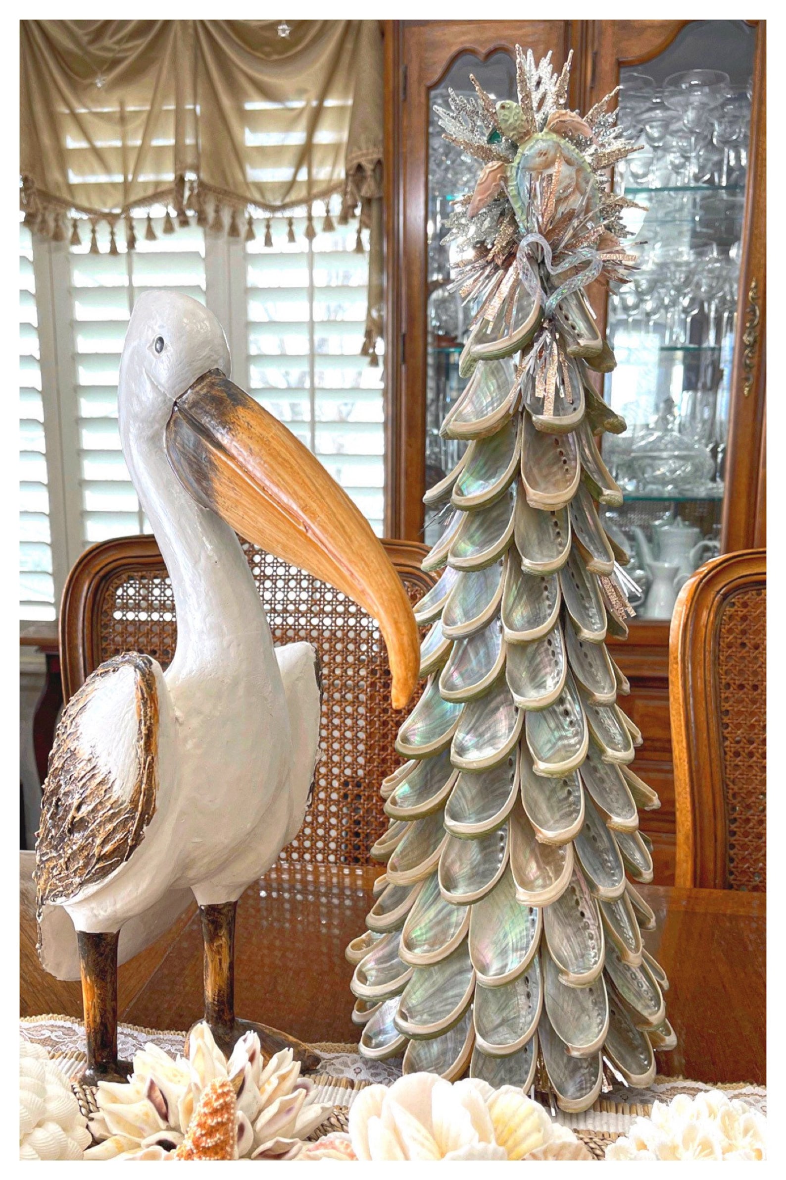 Christmas Abalone Shell Tree… Hands Down Winner - Etsy