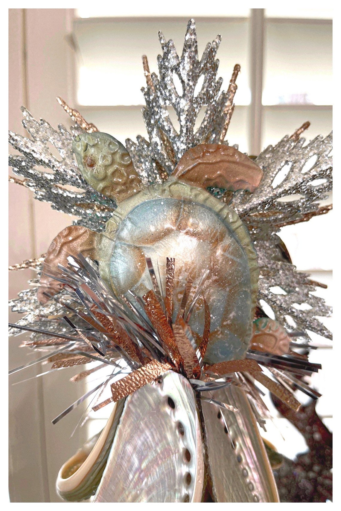 Christmas Abalone Shell Tree Hands Down Winner - Etsy