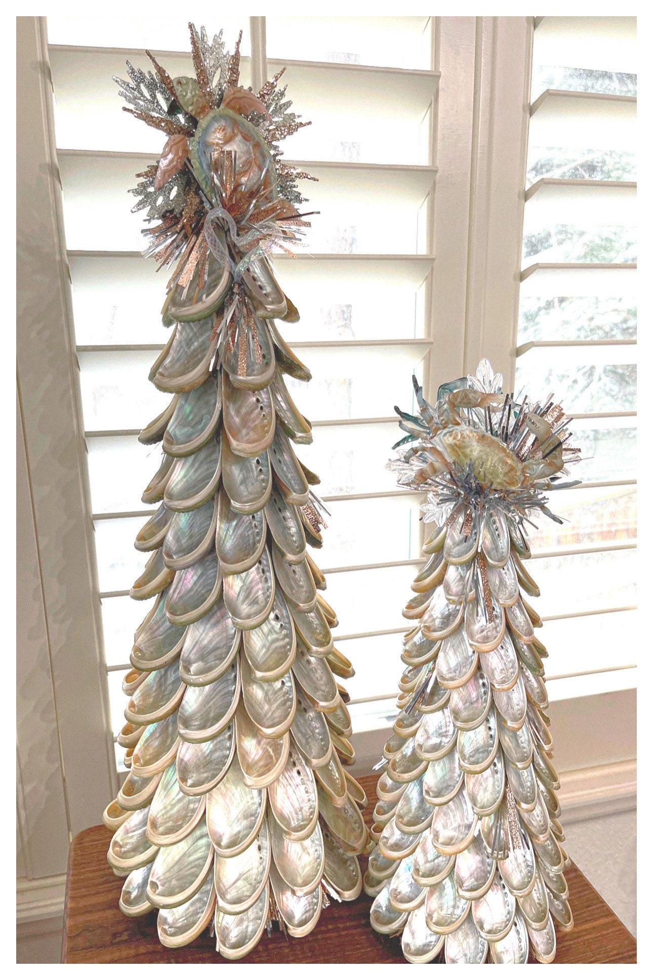 Christmas Abalone Shell Tree… Hands Down Winner - Etsy