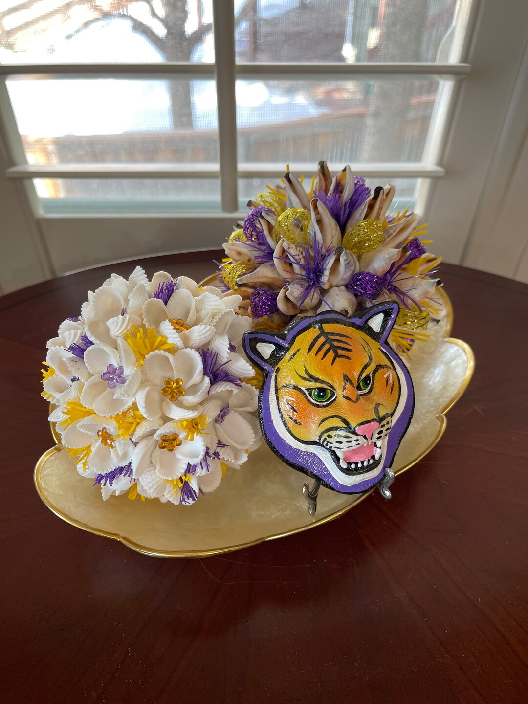 LSU Shell Ball Set…geaux LSU Tigers - Etsy