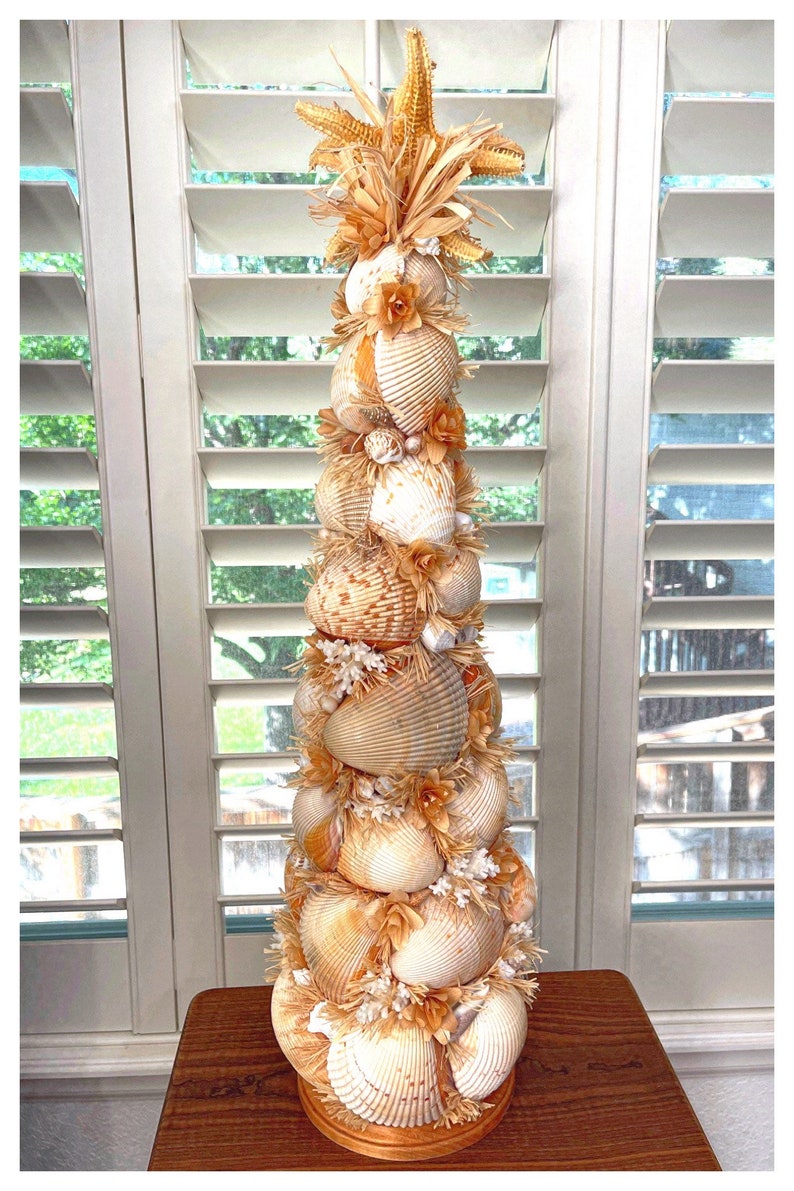 Shell Tree Padre Island Treasure - Etsy