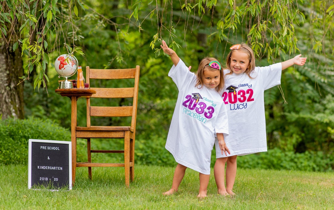 Grow With Me Shirt, Graduation Shirt, Personalized, Class of 2036 ...