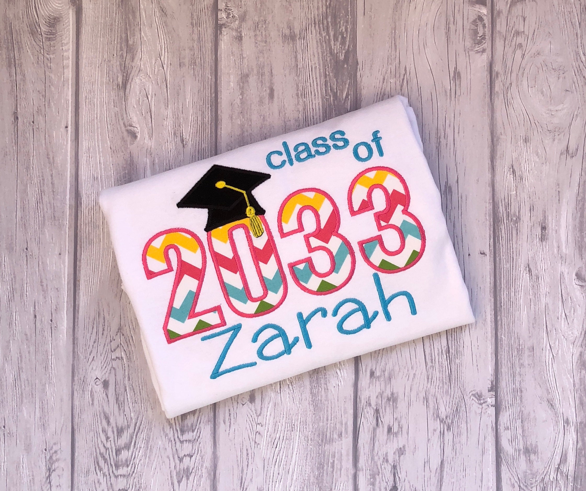 Grow With Me Graduation Shirt Personalized Class of 2032 - Etsy