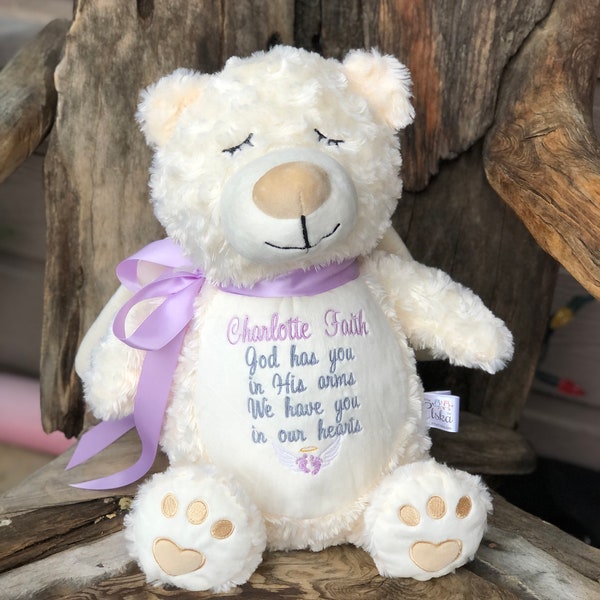 Angel Teddy Bear - Etsy