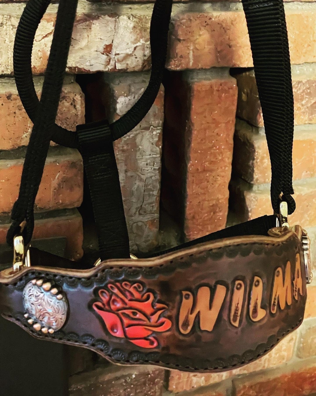 Custom Tooled Halter | Custom Beaded Halter - Etsy