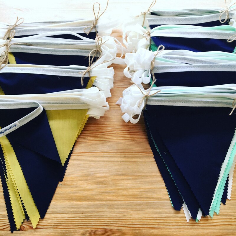 Pastel Bunting - Etsy