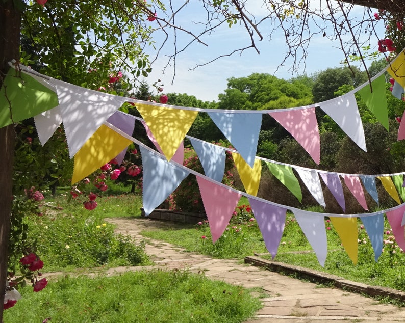 Wedding Banting, Banner, Flags, Garlands, Multi Coloured Banting ...