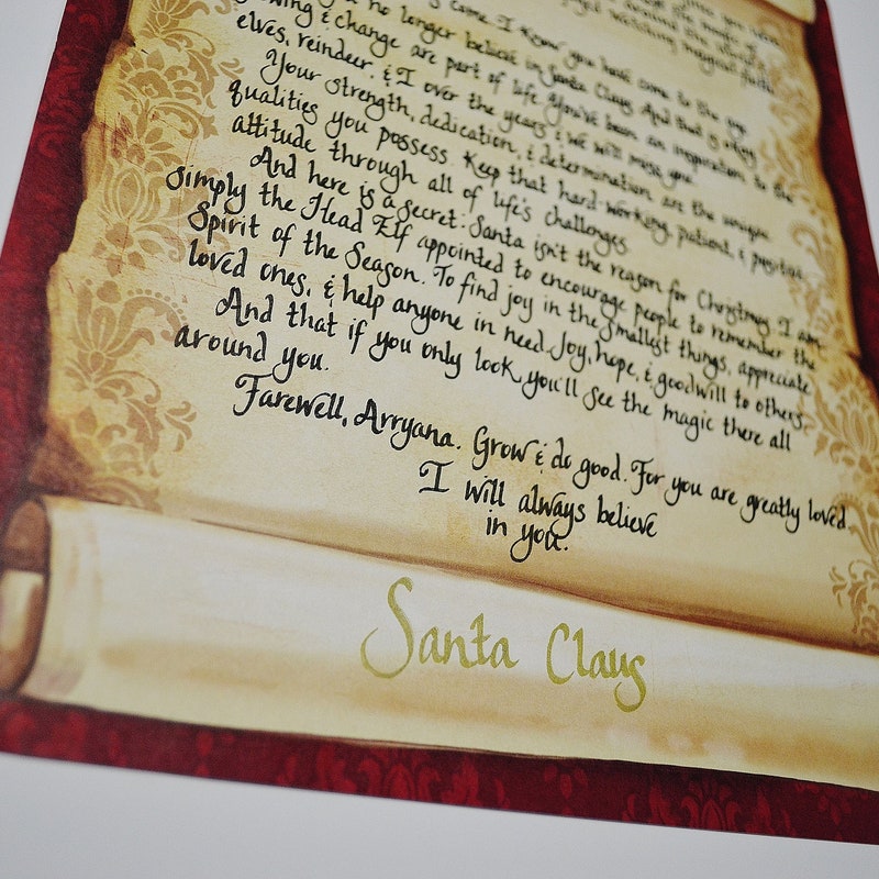 Santa Letter - Etsy