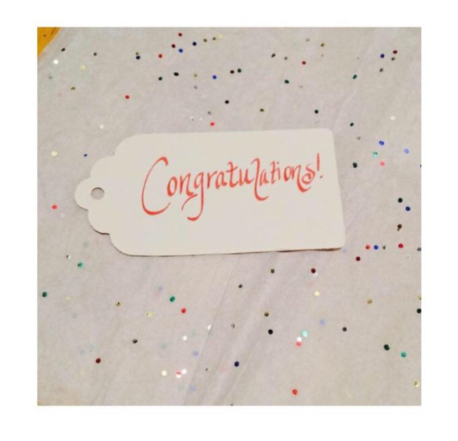 Event Tags in Handwritten Calligraphy | Etsy