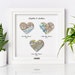 OUR FIRST DATE Map Gift, Boyfriend Girlfriend Present, Dating Gifts ...