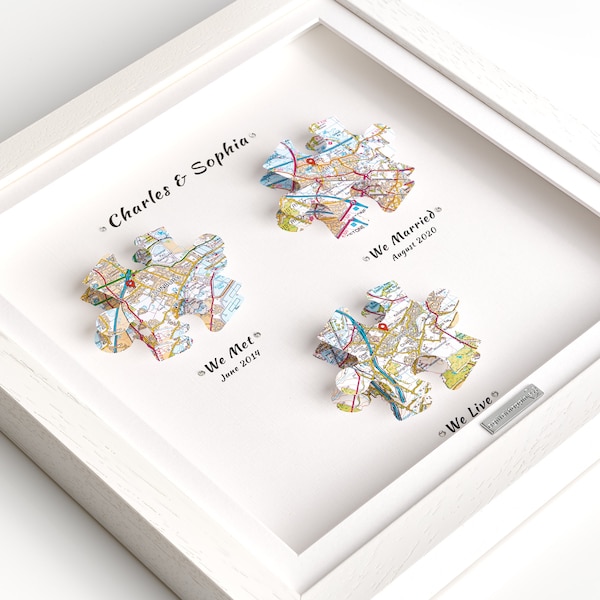 Framed Os Map - Etsy UK