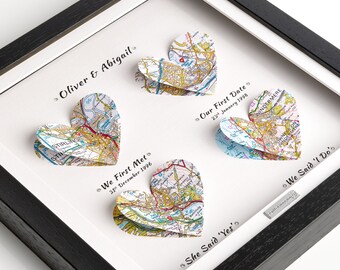 Framed Os Map - Etsy UK