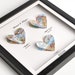 Our Love Story Maps Picture Frame. Personalised Heart Map Art Framed ...