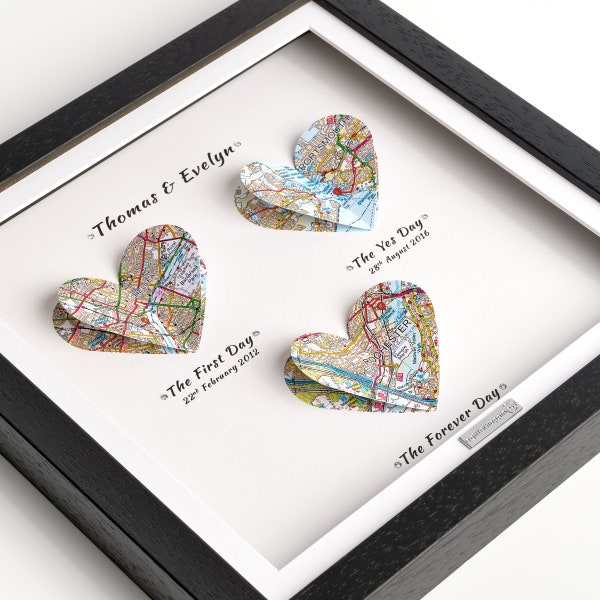 Framed Os Map - Etsy UK