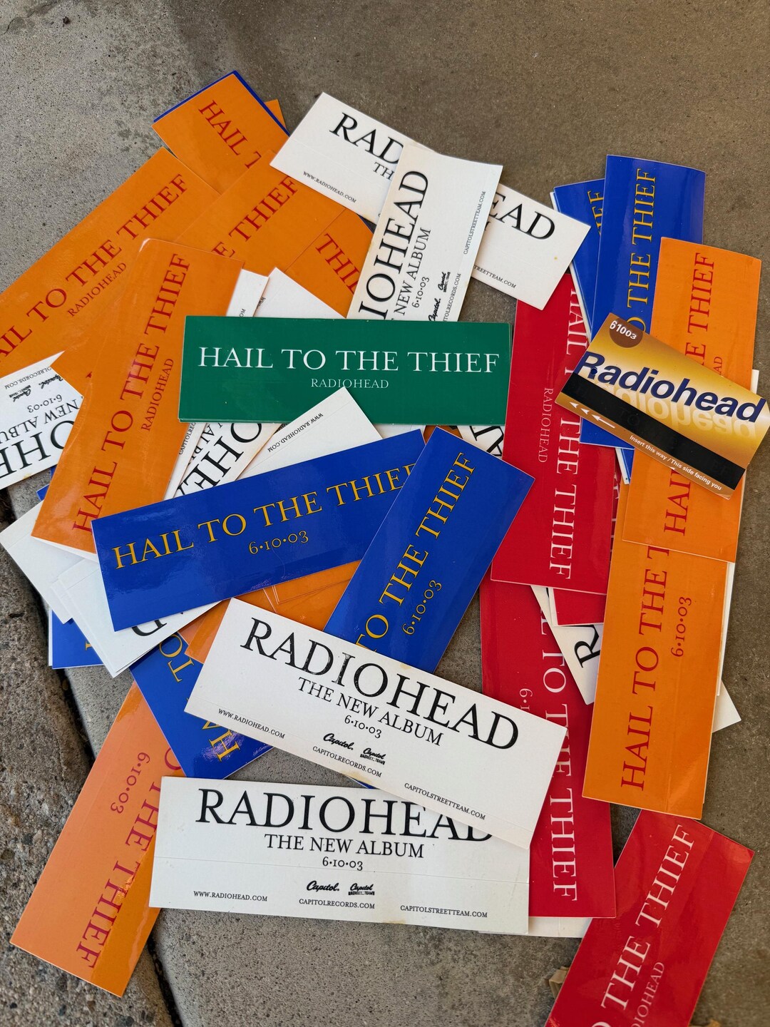 RADIOHEAD - 50 Sticker Set - Etsy
