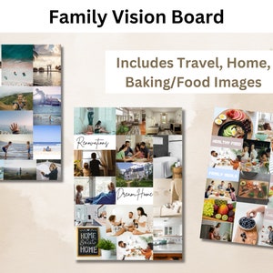 Family Vision Board Kit, Family Prayer Board Kit, Grandparents Kids Mum ...