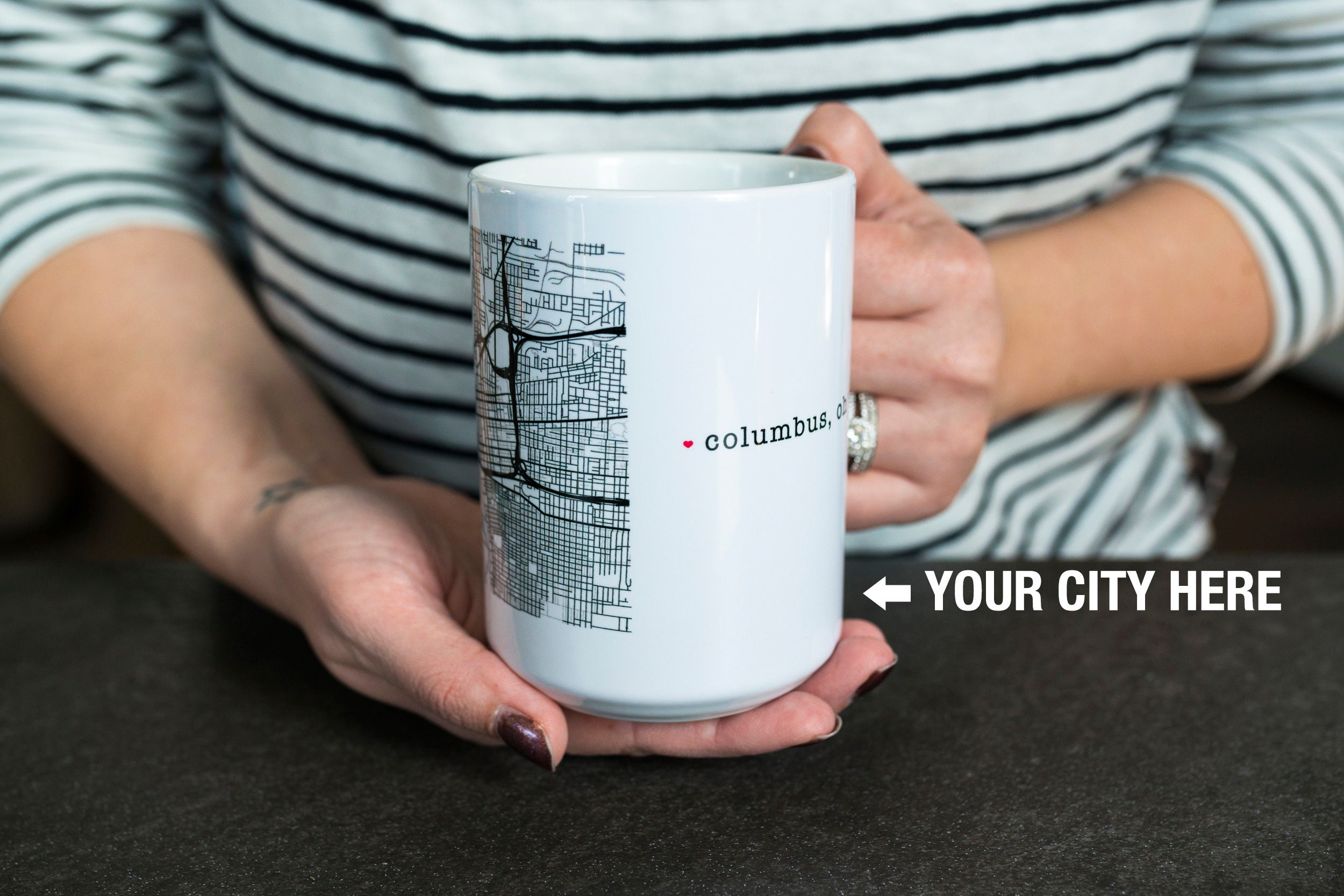 Los Angeles California Coffee Mug Best Friend Gift Big Mug | Etsy