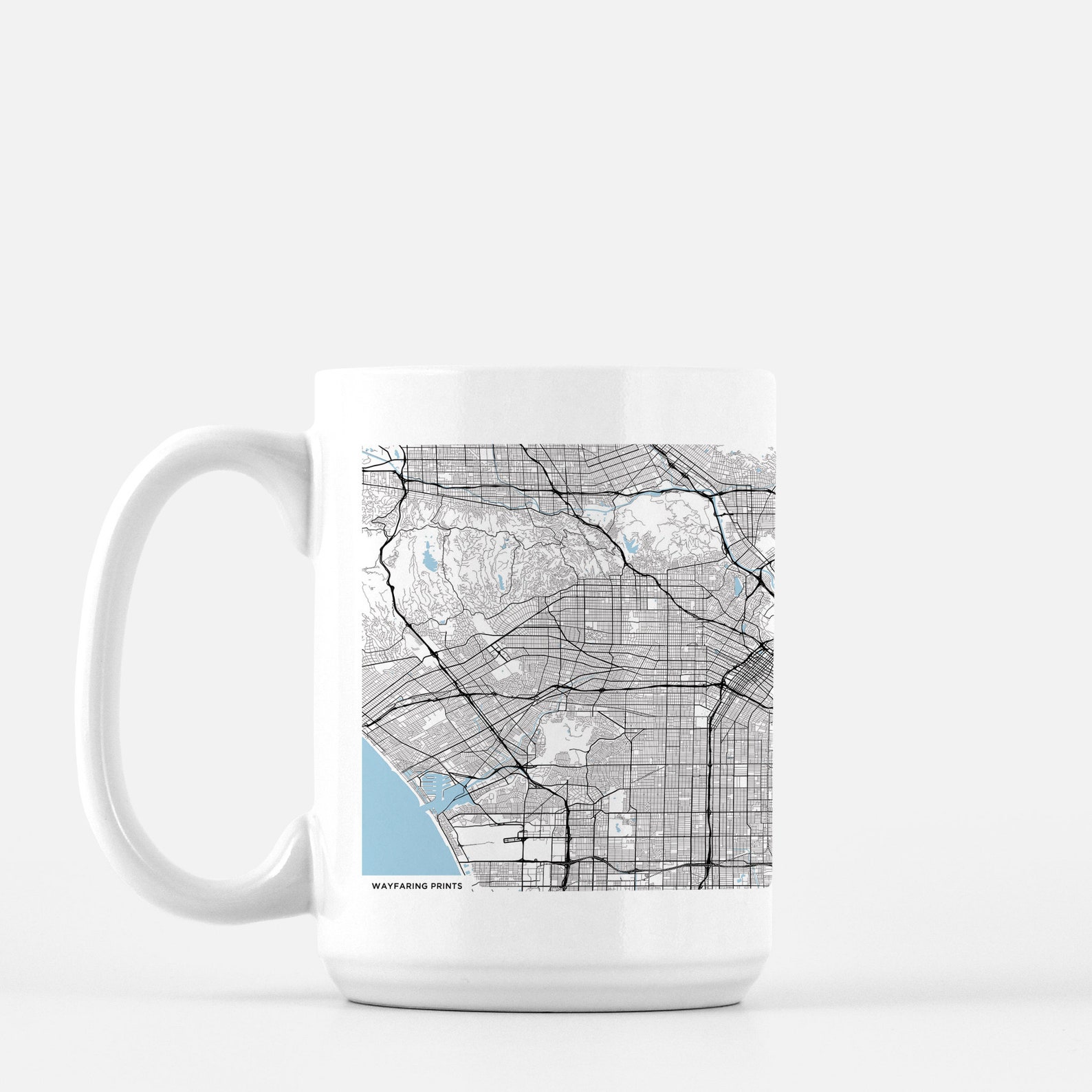Los Angeles, California Coffee Mug, Best Friend Gift, Big Mug Travel ...