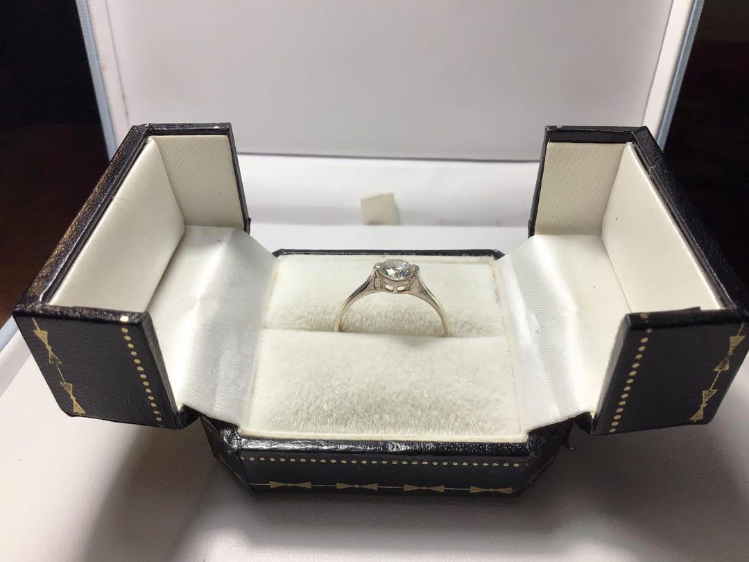 SALE Pretty Vintage 925 Silver Ring Size R/S - Etsy