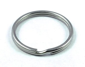 Split Key Rings. 1 Inch 25mm Wide 12 Pieces - Etsy