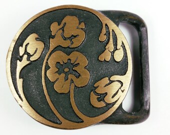 Poppy Belt Buckle - Etsy