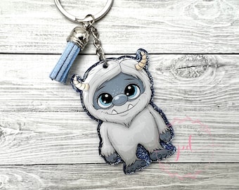 Yeti Keychain Keyfob Snaptab - Etsy