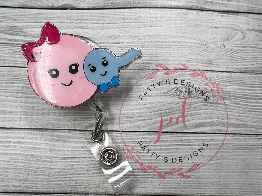 Maternity NICU Obstetrics Nurse Badge Reel Bade Holder - Etsy
