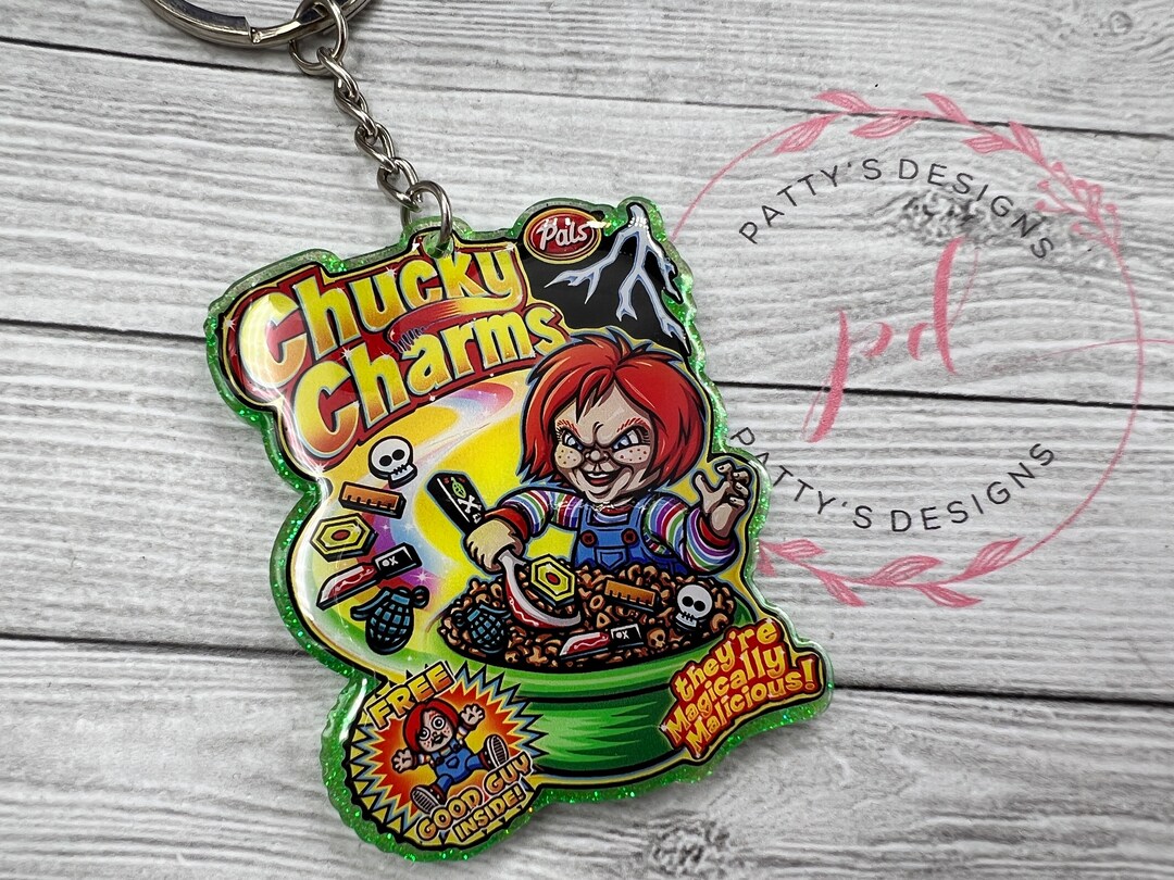 Chucky Charms Keychain - Etsy