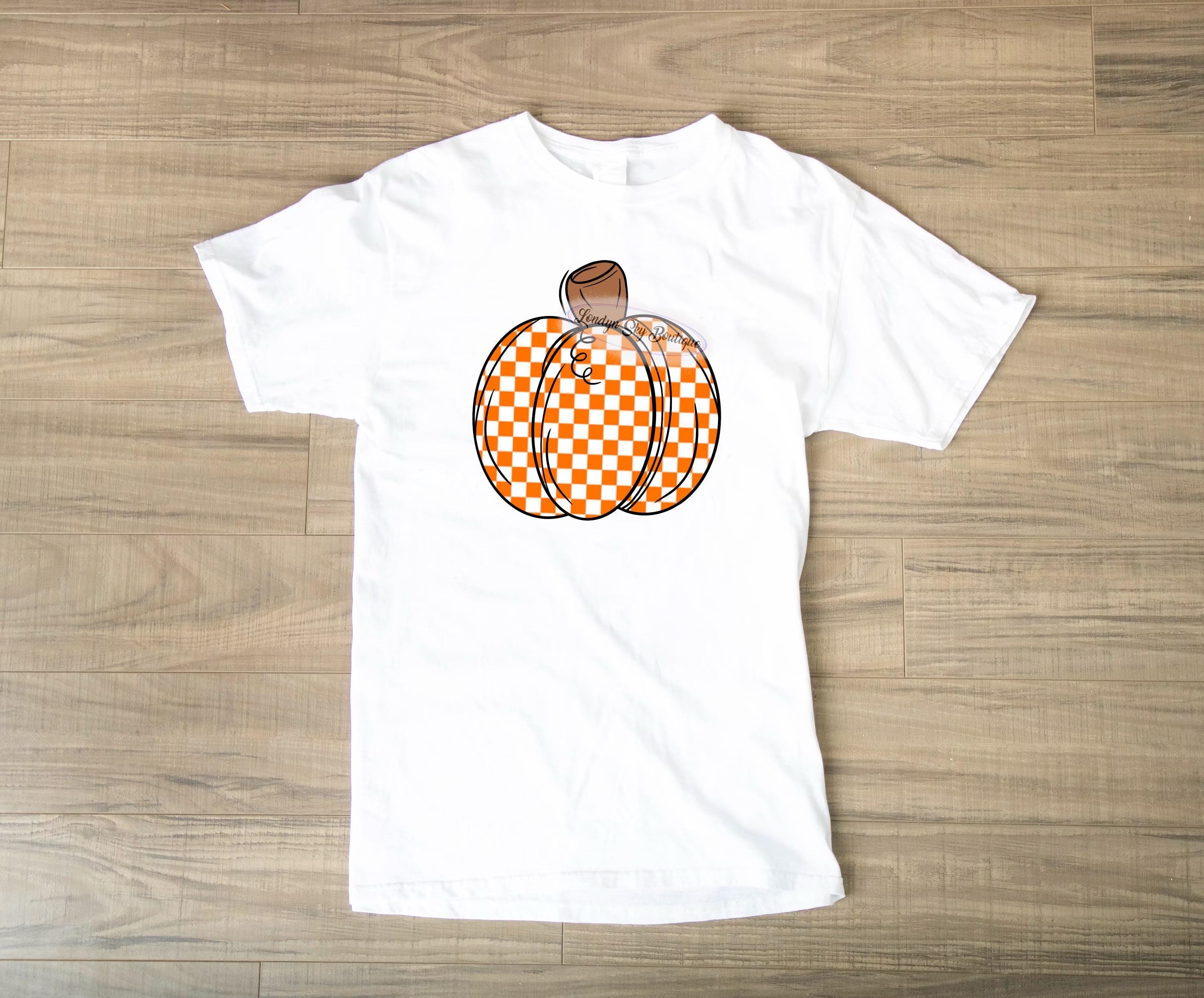 Tennessee Checkered Pumpkins Digtal PNG Instant Download - Etsy