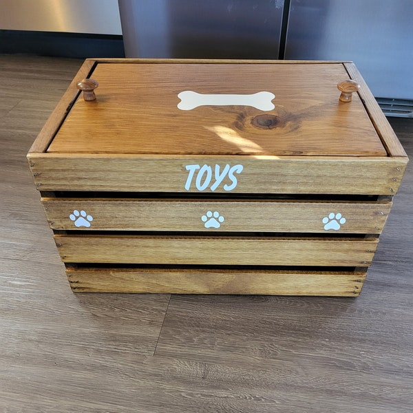 Dog Toy Box - Etsy