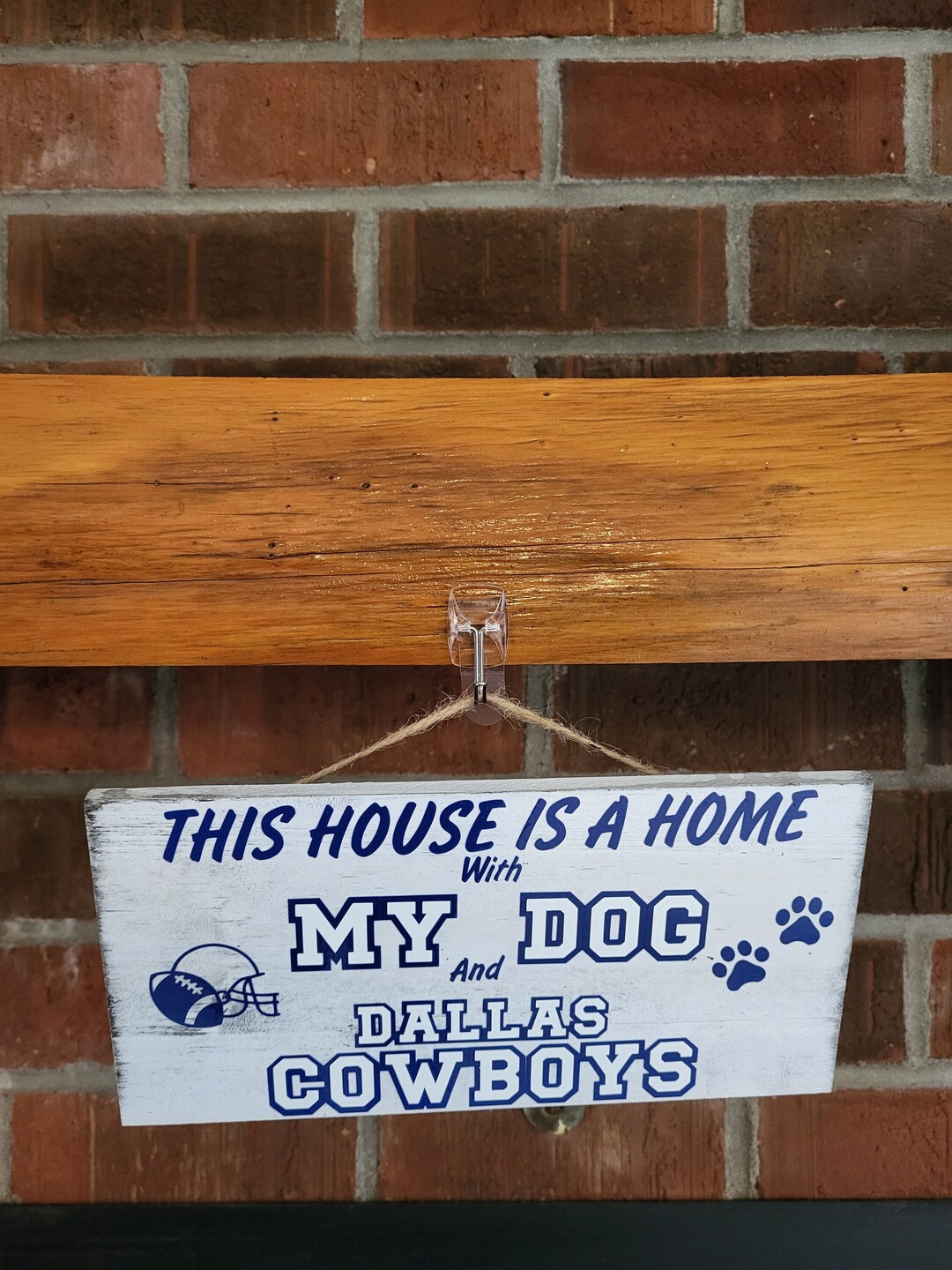 Dallas Cowboys and My Dog Sign - Etsy