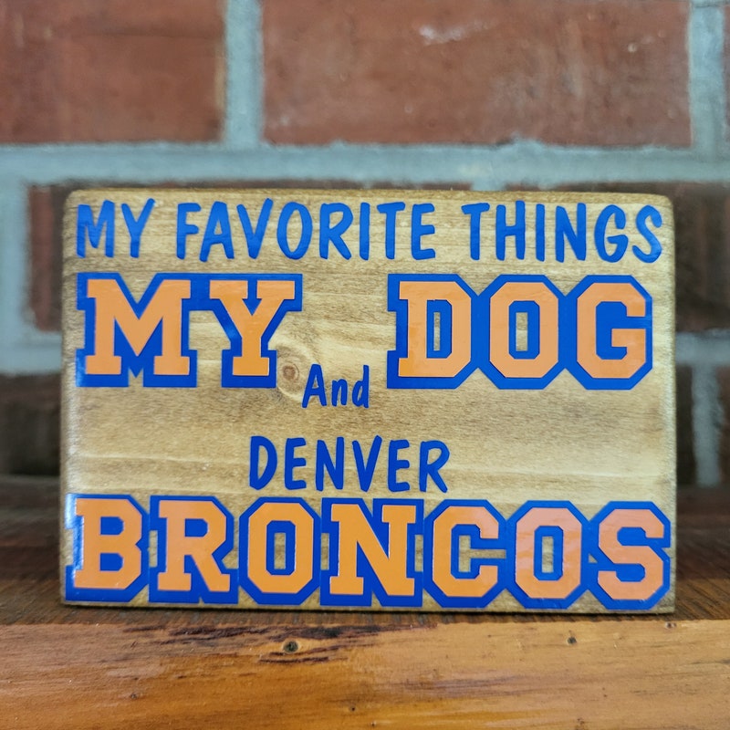 Denver Broncos Signs - Etsy