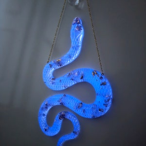 Snake Wall Art. Serpent Wall Sun Catcher. Witchy Art, Ritual Decor ...