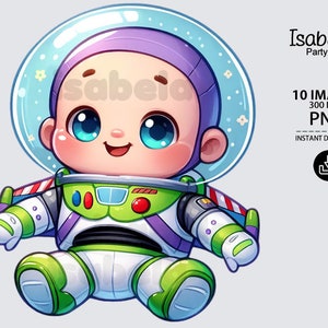 Buzz Png, Lightyear Clipart, Buzz Baby, Watercolor Baby Buzz, Instant ...
