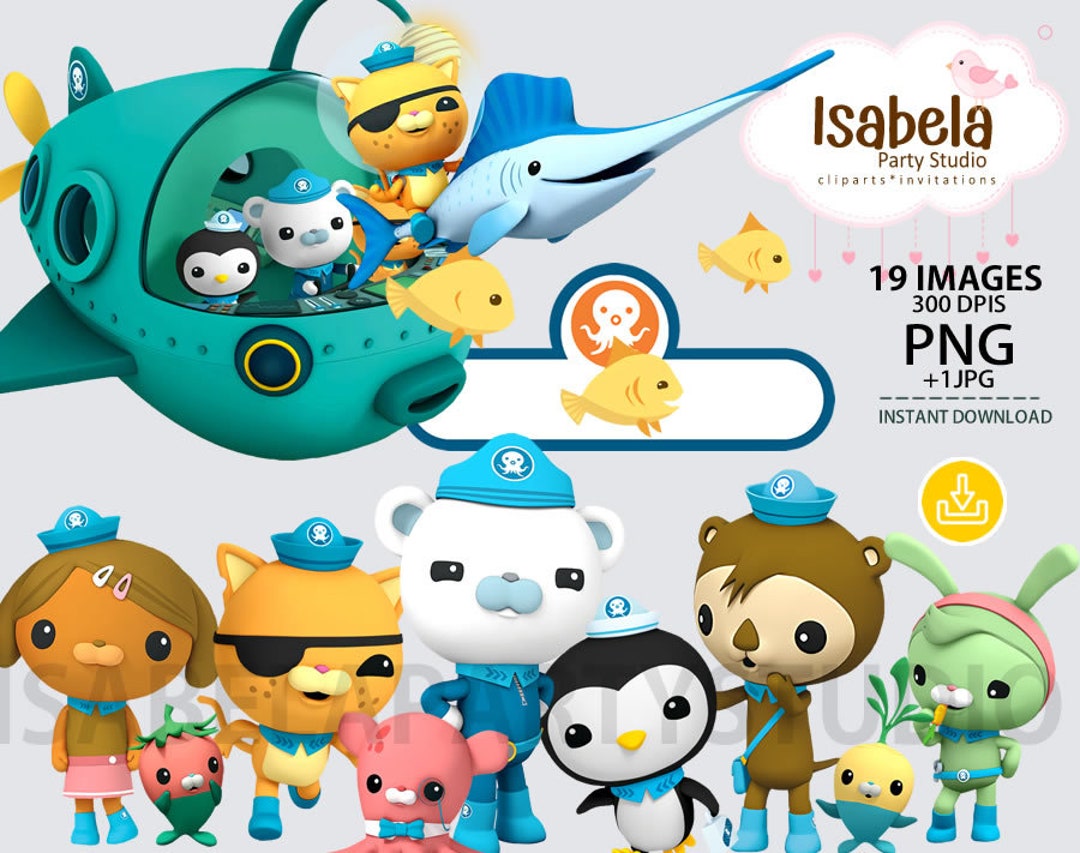 Octonauts Clipart, Octonauts PNG Image, Octonauts Png. Digital Download ...