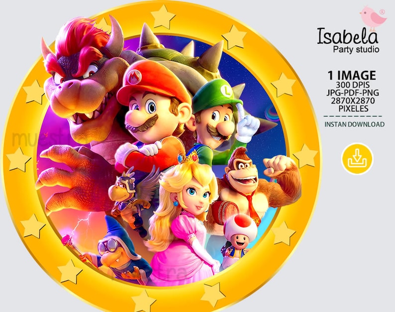 Mario Bros Png Mario Bros Clipart Mario Without Background - Etsy Canada