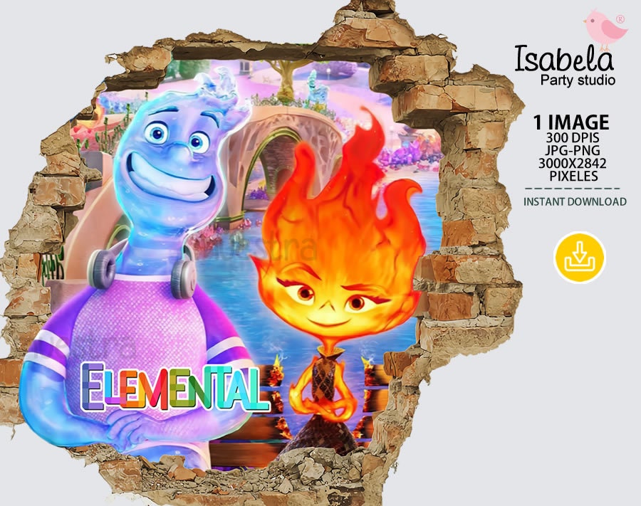 Elemental Png Elemental Clipart Elemental Without - Etsy Australia