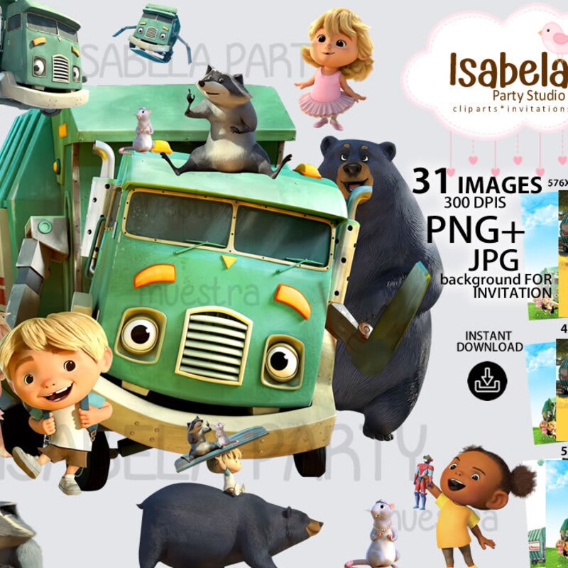 Netflix Trash Truck - Etsy