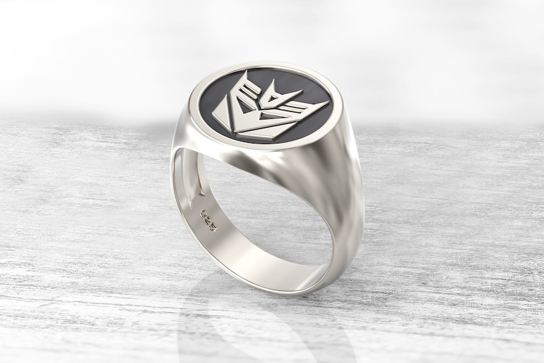 Transformers Ring - Optimus Prime, Decepticon, Megatron - Autobots 5 ...