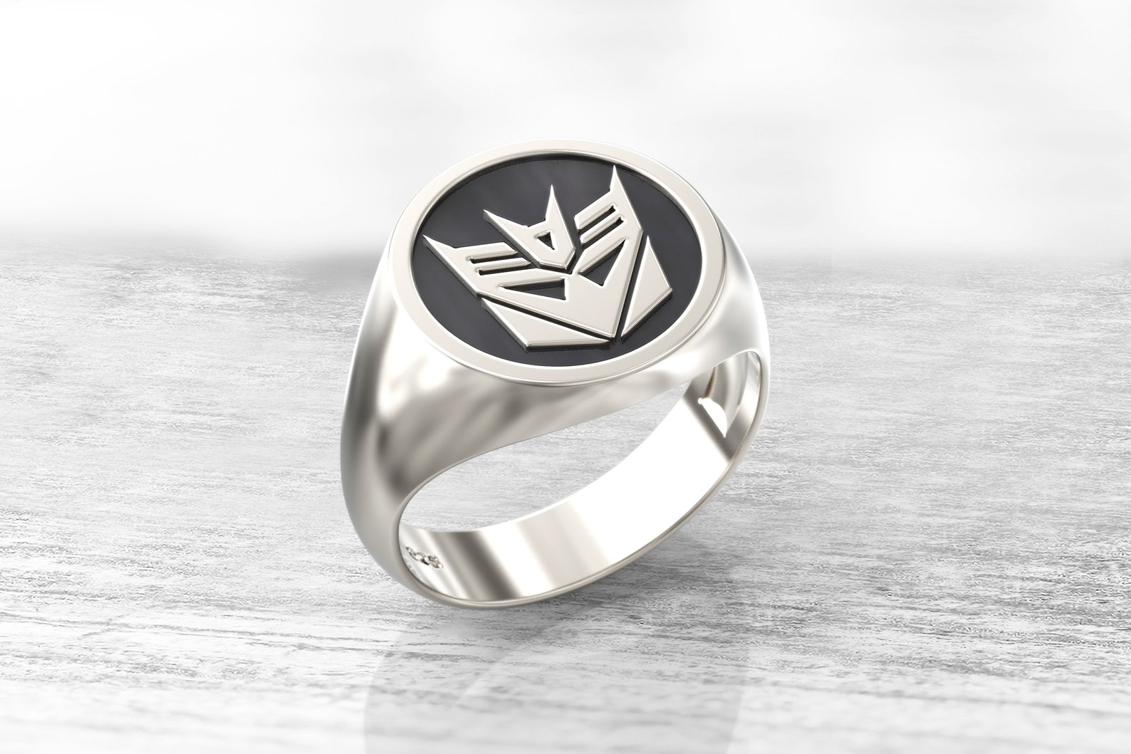 Sterling Silver Decepticon Ring, Transformers Autobot Jewelry - Etsy